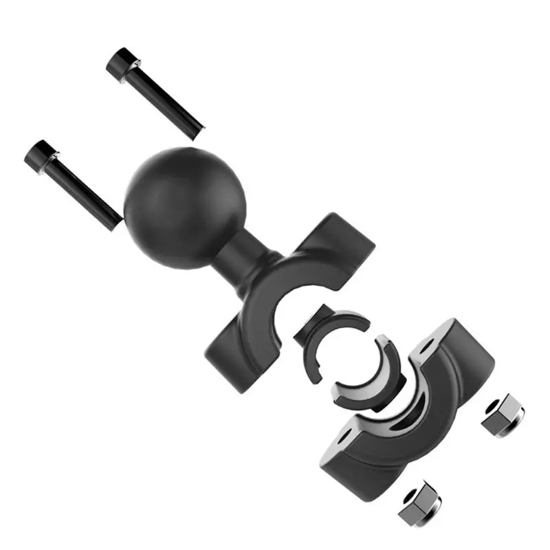 Rail-Mount-1-Inch-Ball-Car-Headrest-Motorcycle-Scooter-Rearview-Mirror ...