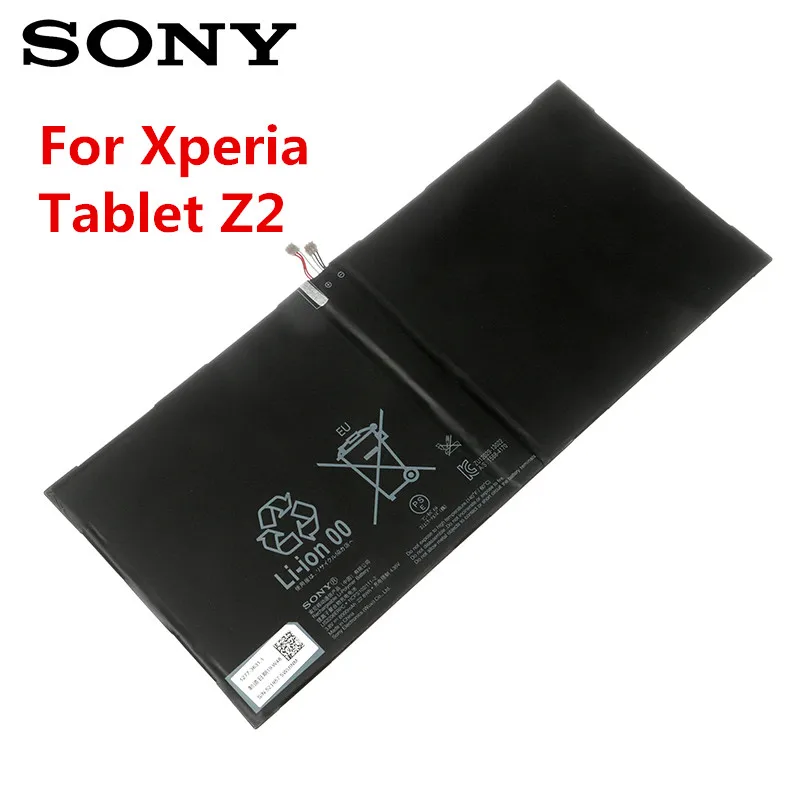 ソニー 本物の交換用タブレットバッテリー,sony xperia z2 sgp541cn lis2206erpc,6000mah|携帯電話電池 ...