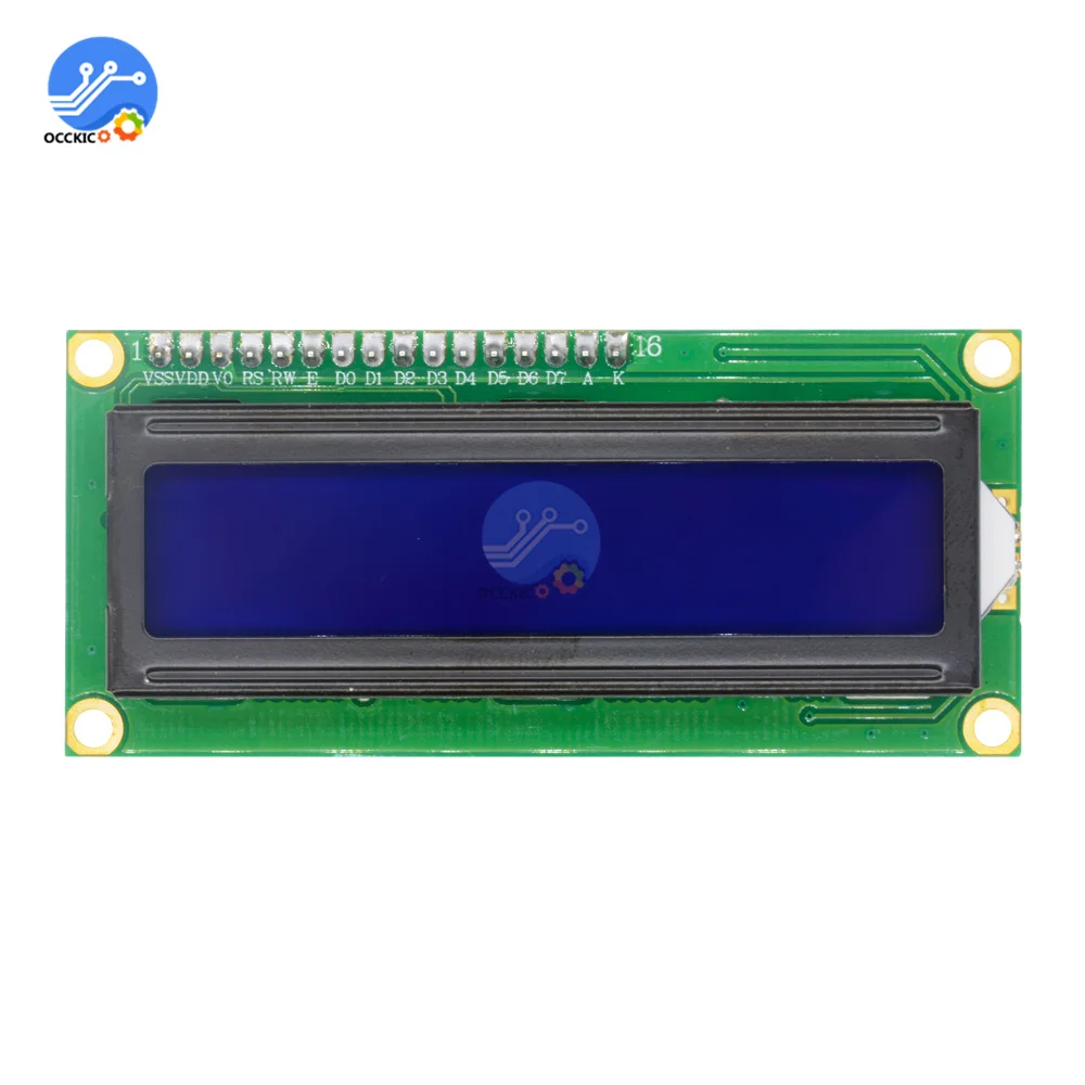 LCD1602 Bleu - Module LCD1602 écran bleu-jaune vert, 16x2, affichage ...