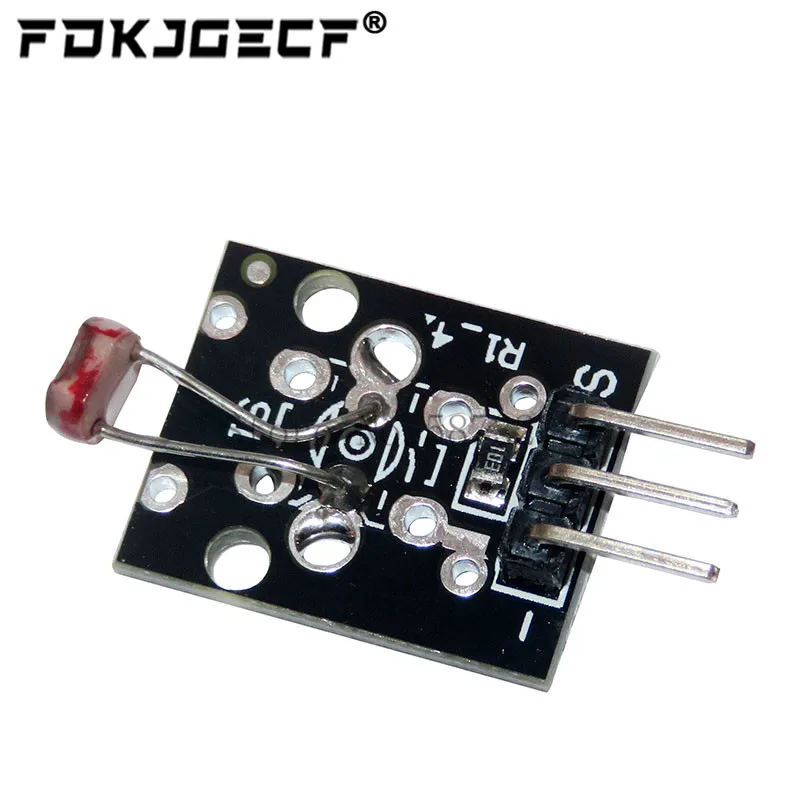 Ky-018 3pin Optical Sensitive Resistance Light Detection Photosensitive ...