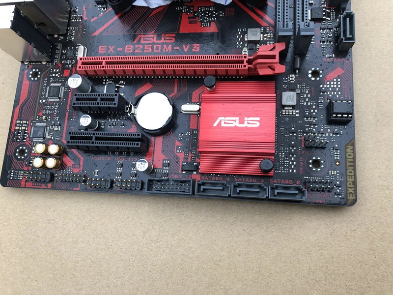 Used, ASUS EX-B250M-V3 for intel DDR4 LGA 1151 32GB USB3 .0 SATA3.0 ...