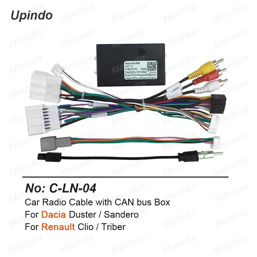 Car Radio Cable Can-bus Adapter For Renault Clio Triber Dacia Duster ...