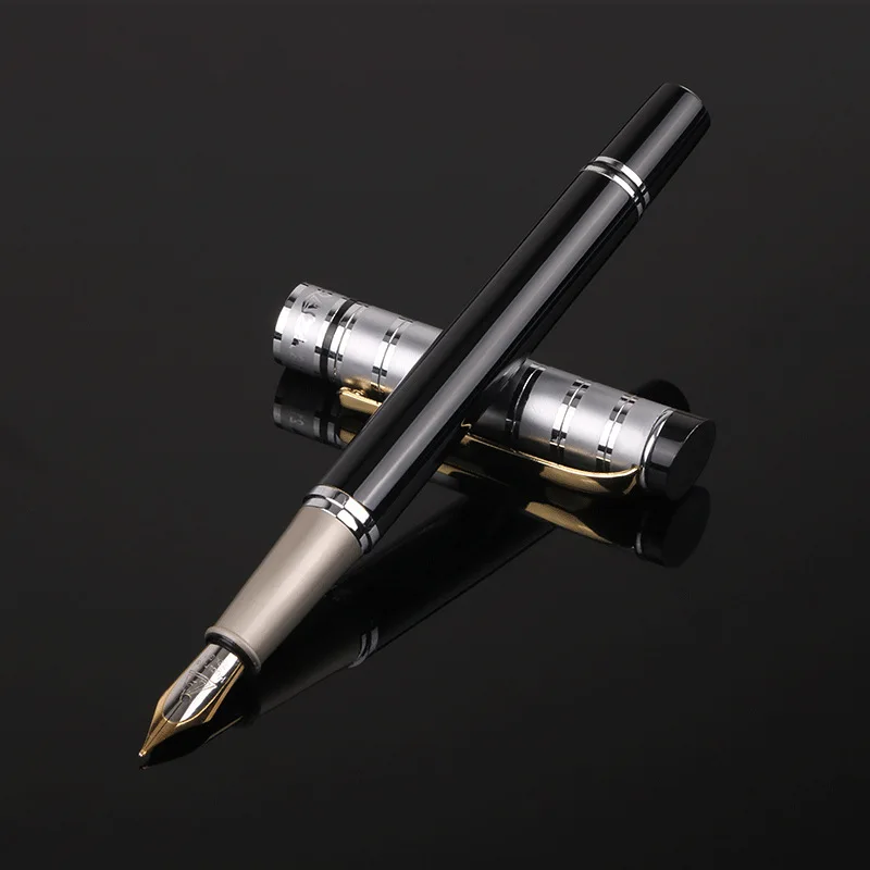 1 PC Luxury Ink Pen Metal Fountain Pen Gift High Quality Metal Writing ...