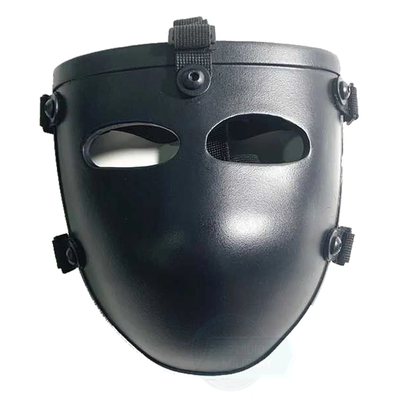 Aramid-Ballistic-Visor-Black-NIJ-IIIA-Facial-Cover-Bulletproof-Mask ...