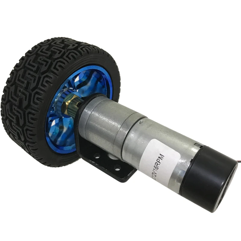 6v 12v 24v Dc Geared Motor Encoder 12-1360rpm Adjustable Speed Reversed ...