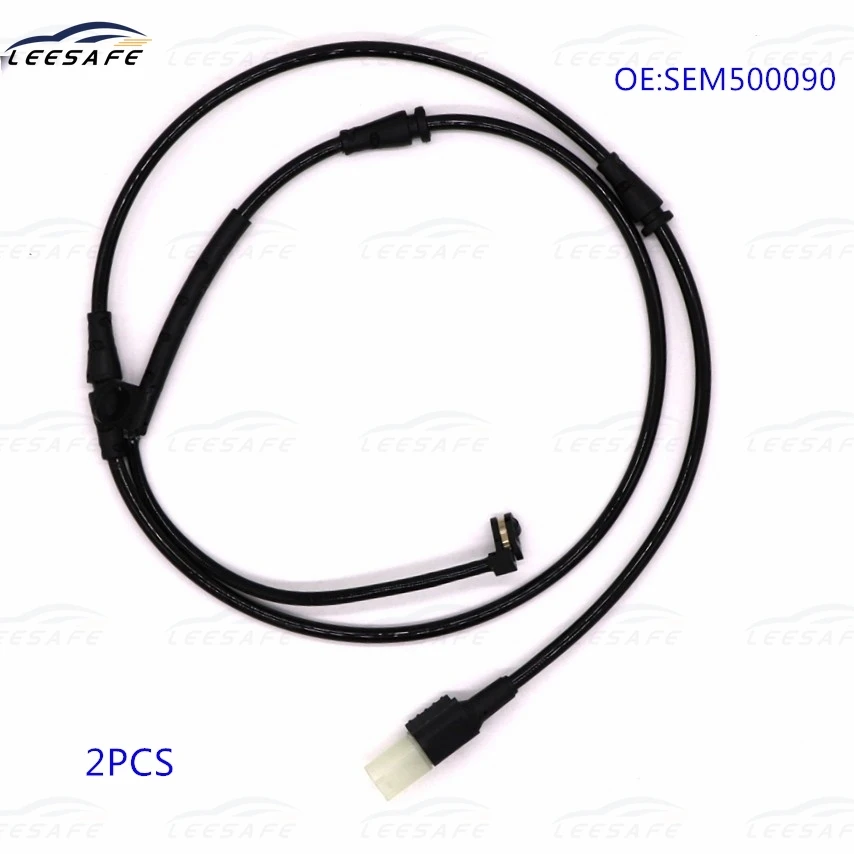 2pcs Front Brake Pad Wear Sensor Sem500090 For Land Rover Range Rover ...