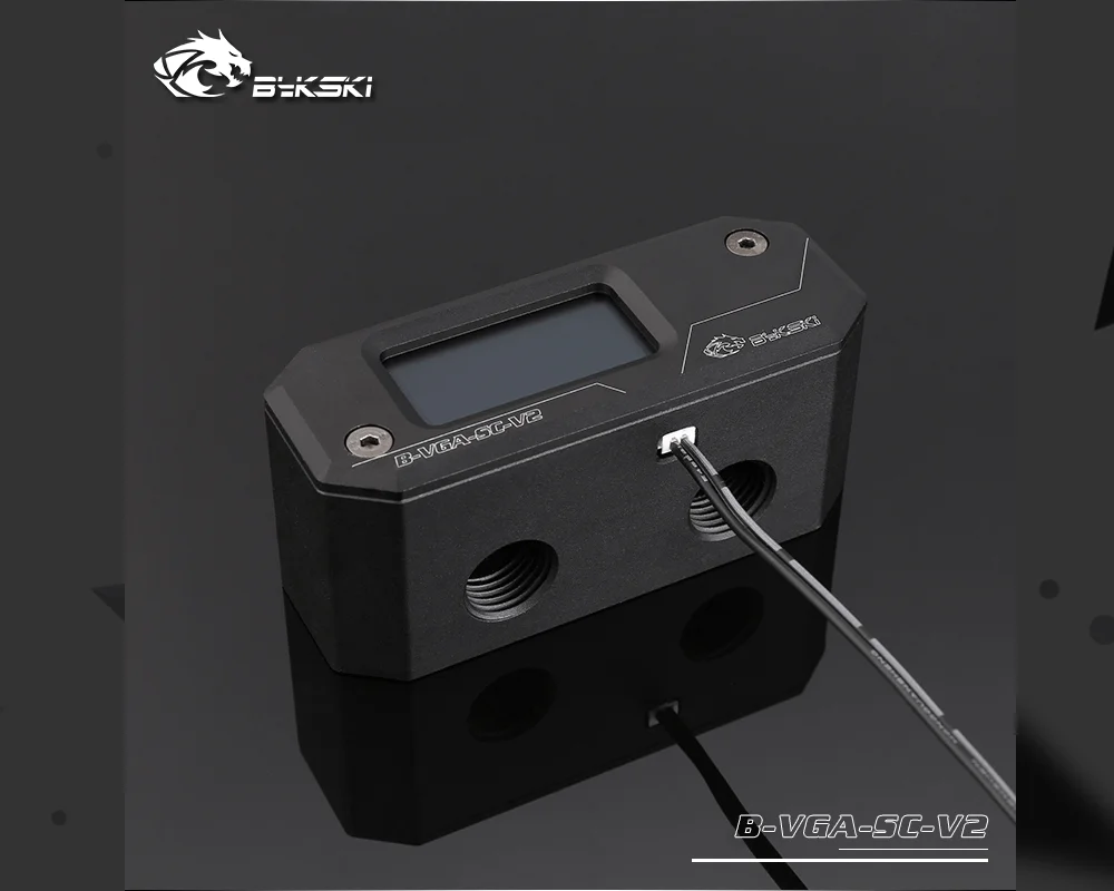 Bykski B-VGA-SC-V2, Bykski's GPU Block Bridge Digital Display ...