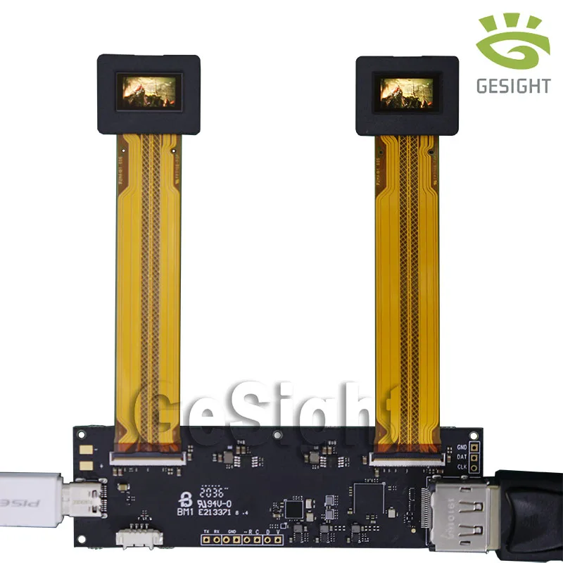 0.71 Polegadas Micro Oled 1920x1080 Ecx335af Tela Oled Ttl Dupla Olhos ...