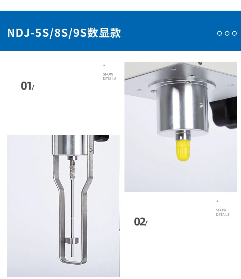 NDJ-1/ NDJ-4/ NDJ-5S/ NDJ-8S/ NDJ-9S/ NDJ-79 Rotary Digital Viscometer ...