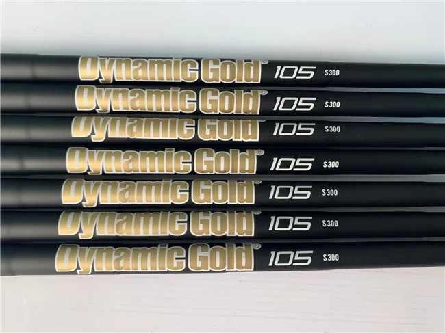 Brand New 10pcs True Temper Dynamic Gold S300 Golf Steel Shaft Black 0. ...