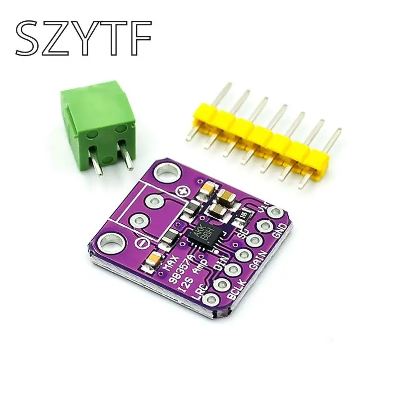 Max98357 I2s Audio Amplifier Module Unfiltered Class D Amplifier ...