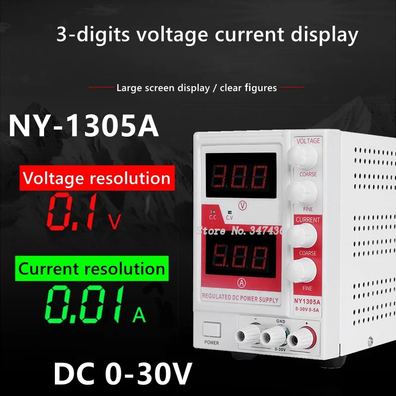 Dc Regulated Laboratory Power Supply Adjustable 30v 5a Ac110v 220v ...