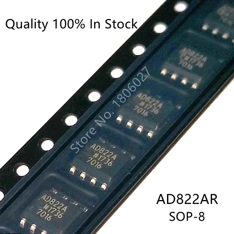 10ピース/ロットAD822 AD822A AD822AR sop 8オペアンプ新起源|original new|original 5 - AliExpress