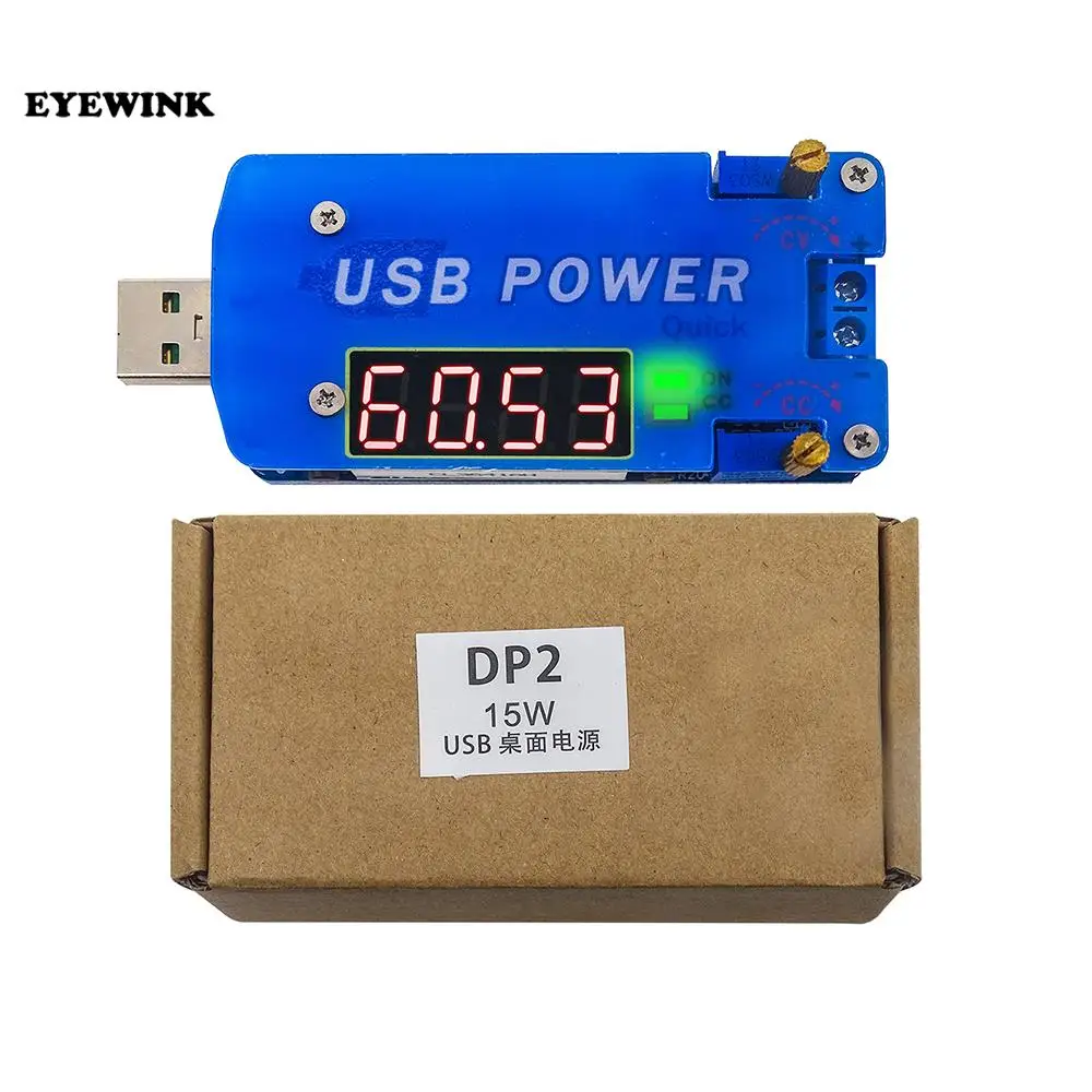 15W Adjustable DC-DC CC CV USB 5V to 3.3V 9V 12V 24V 30v Step UP / Down ...