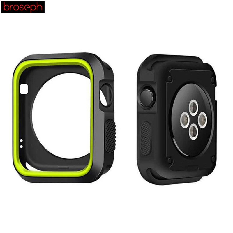 Watch Protector Bumper for Apple watch 4 Case 40mm 44mm Silicone Watch ...