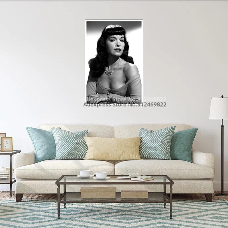 Bettie Page Leopard Color