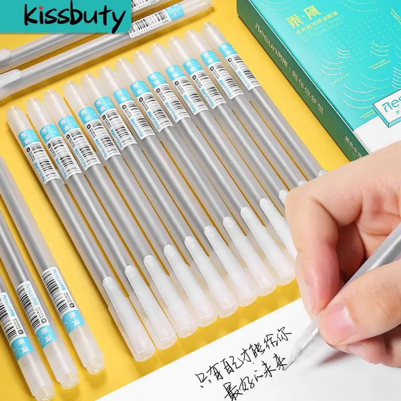 6Pcs-0-5mm-Gel-Pen-Black-Blue-Ink-Pens-For-School-Office-Student-Exam ...