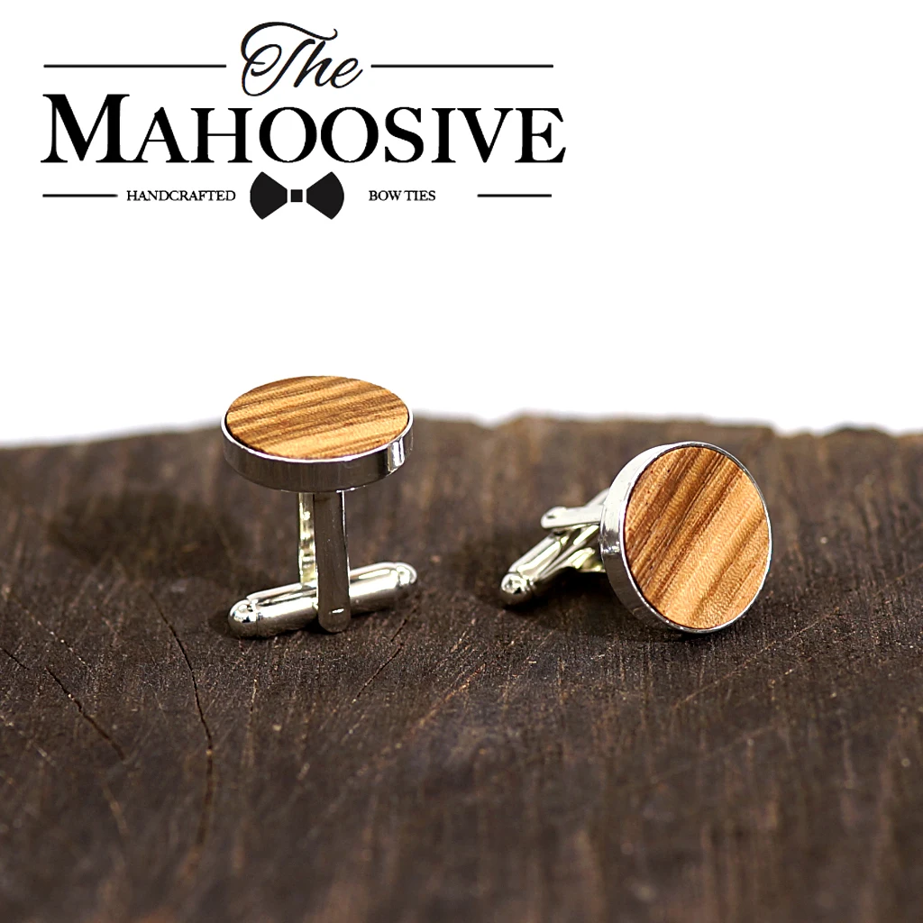 MAHOOSIVE-gemelos-De-madera-De-lujo-para-camisa-accesorios-De-moda-para ...