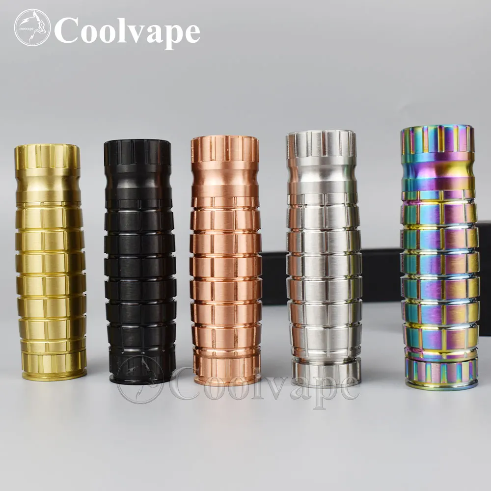 WOLF-COOLVAPE-Apocalypse-armea-mod-24mm-brass-copper-Mechanical-mod ...