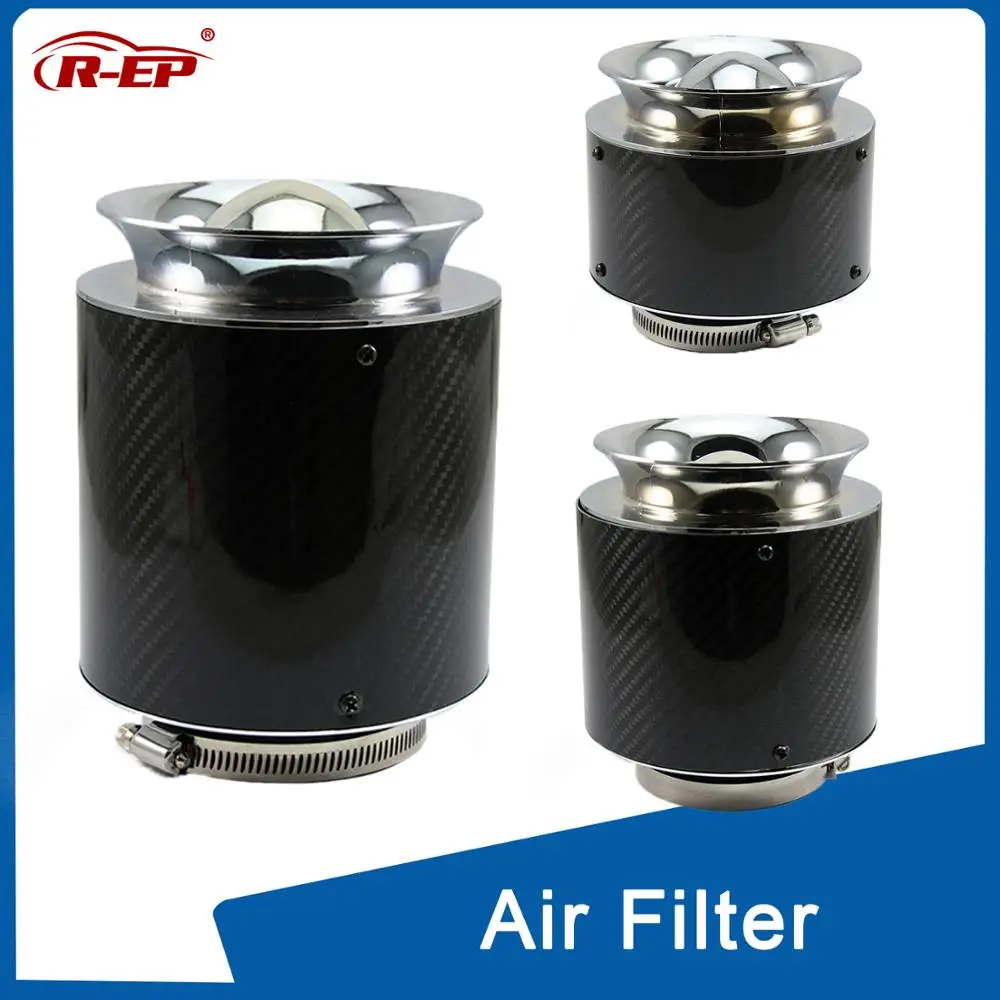 R-ep Air Filter Car Universal High Flow 76mm/3inch Cleaner High ...