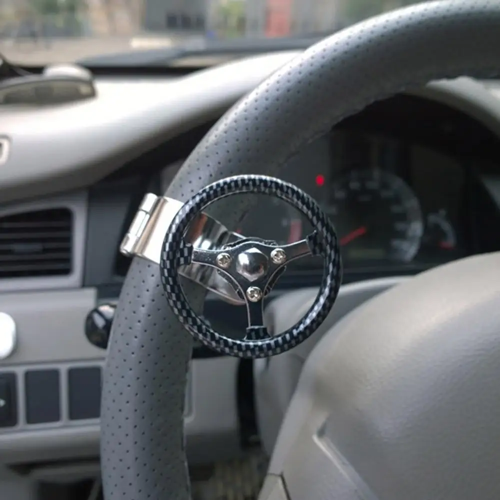 360-Car-Steering-Wheel-Knob-Booster-Ball-Anti-slip-Metal-Bearing-Power ...