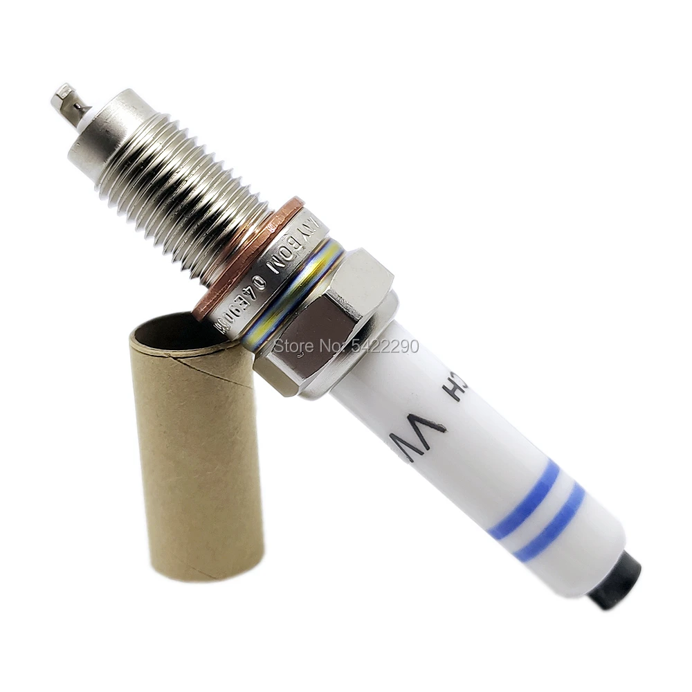 4 шт., Свеча зажигания 04E905612 для Audi A1 A3 Q3, подходит для VW Volkswagen Beetle Golf Jetta ...