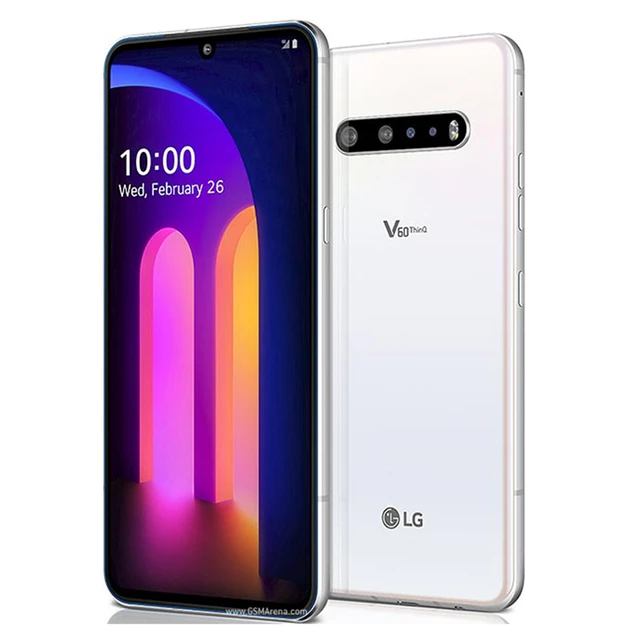 Original LG V60 ThinQ 5G V600VM 6.8″ 48MP Camera 8GB RAM 128GB ROM Octa Core NFC Snapdragon ...