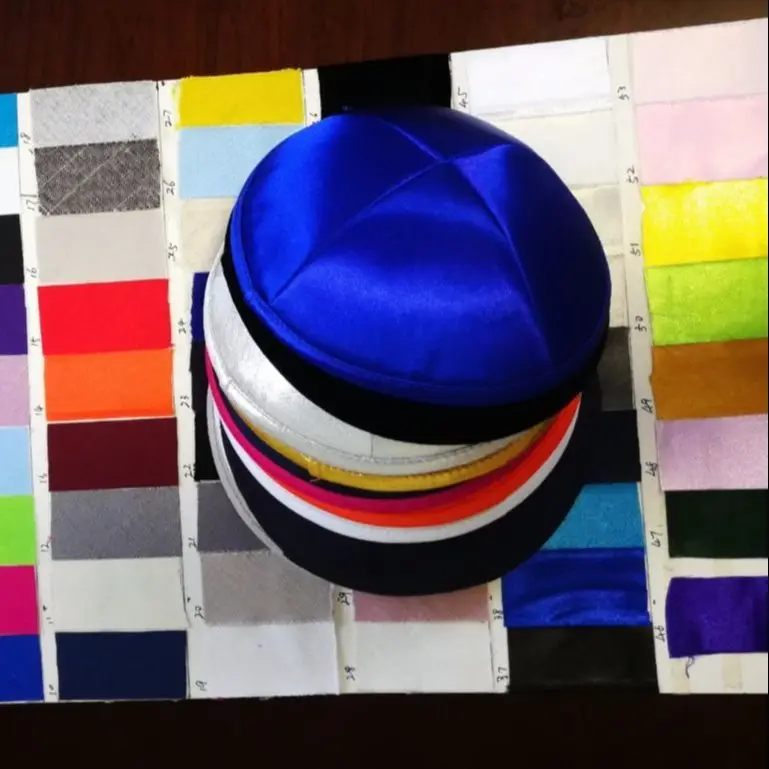 Wedding SATIN kipot, Kippot, Yarmulkes, Kippah, Prayer caps, Jewish ...
