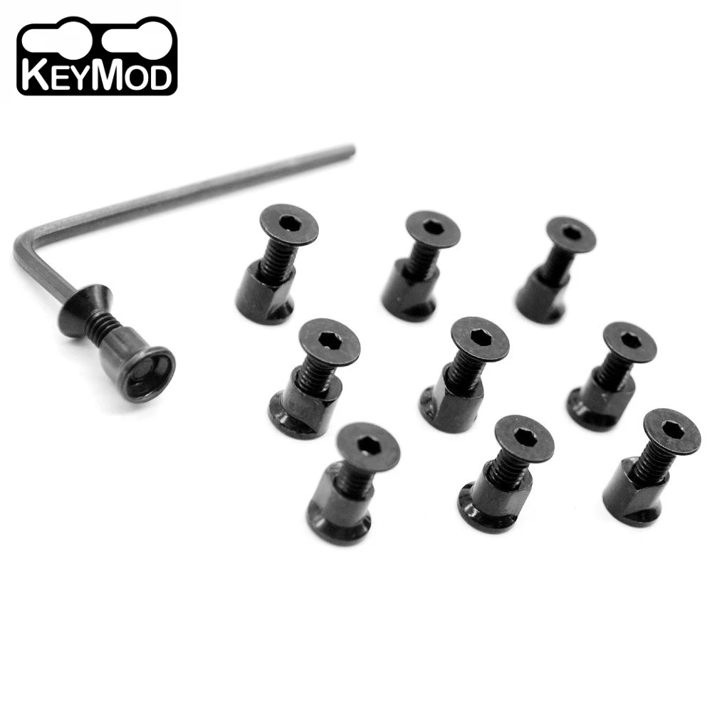 Airsoft 10 Set/Lot Keymod Rail Replacement Screws and Nuts for Airgun ...