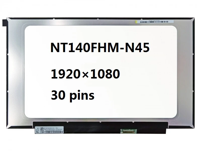 14.0 "tela lcd do portátil NT140FHM N45 N140HGA EA1 para lenovo ideapad ...