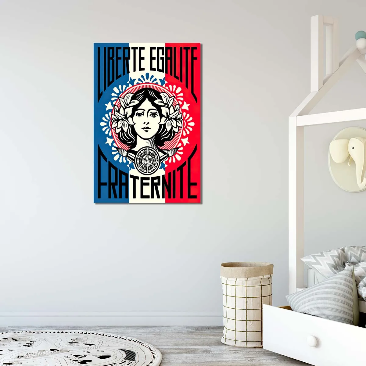Liberte Egalite Fraternite Painting