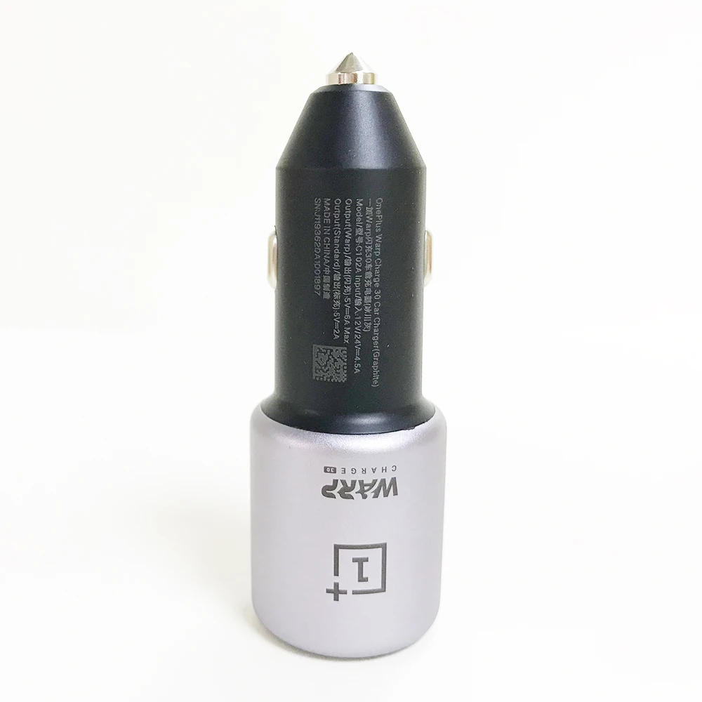 OnePlus 7T Pro Warp Car Charger 5V 6A Original Warp Fast Charging EU ...