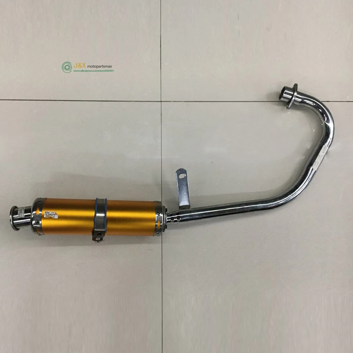 Motorcycle-Exhaust-Full-System-Muffler-Contact-Pipe-Slip-On-For-Honda ...