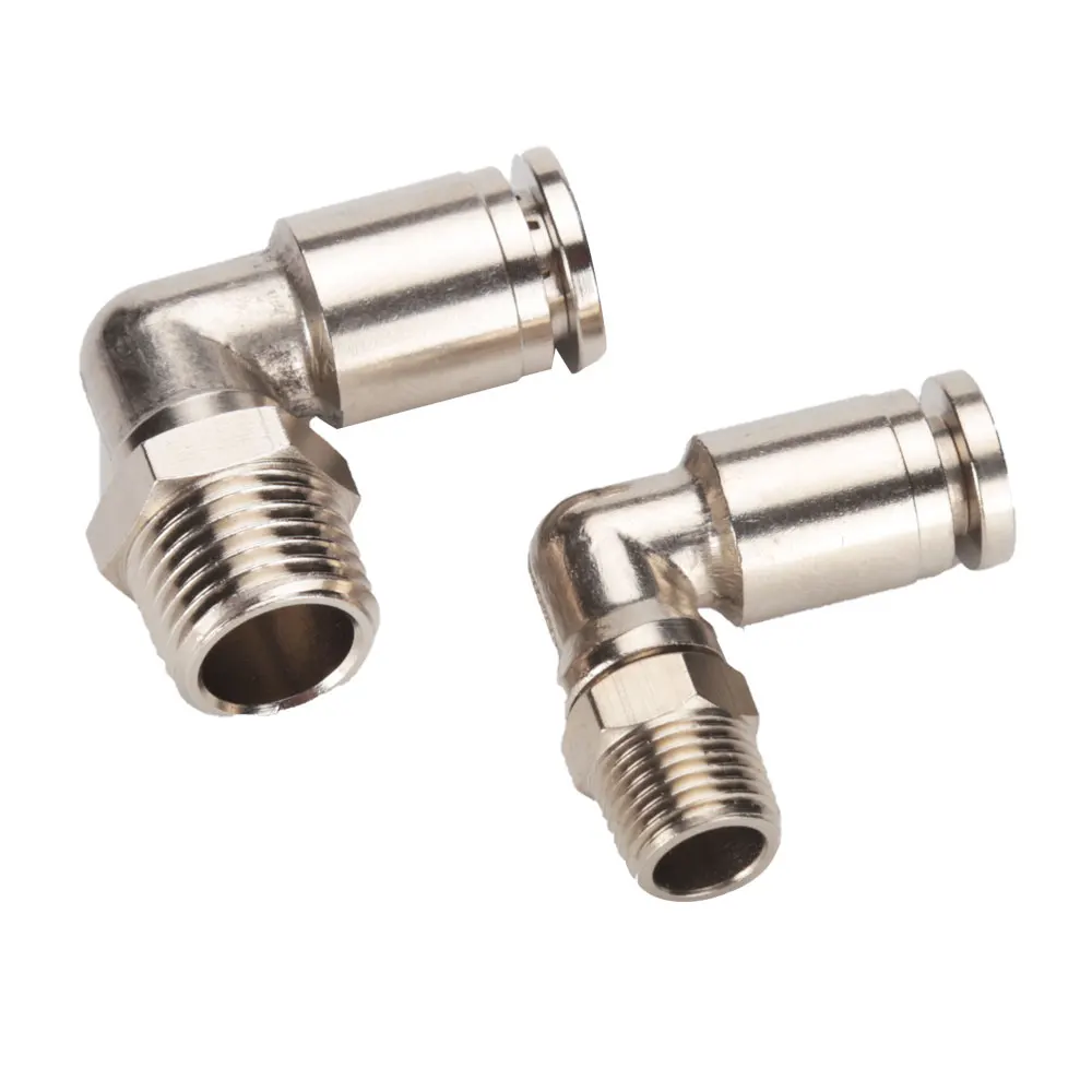 304 스테인레스 스틸 금속 공압 퀵 커넥터, PC/PCF/PL/PLF/SL/PB/PX/PH/PD 4mm 6mm 8mm 스레드 1/8 1/4 3/8 호스 피팅|공압부품 ...