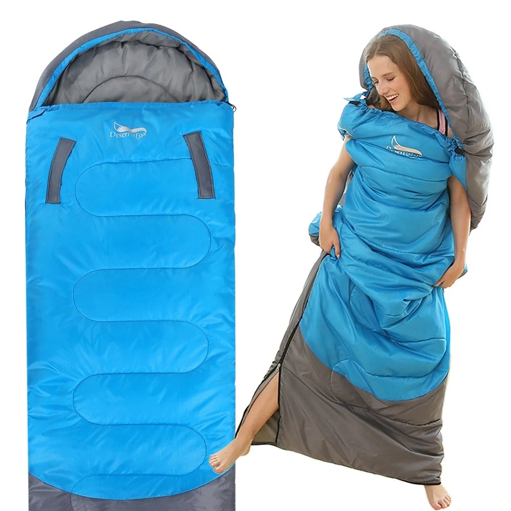 Desert-Fox-Wearable-Large-Sleeping-Bag-with-Arm-Holes-Adults-Sleeping ...