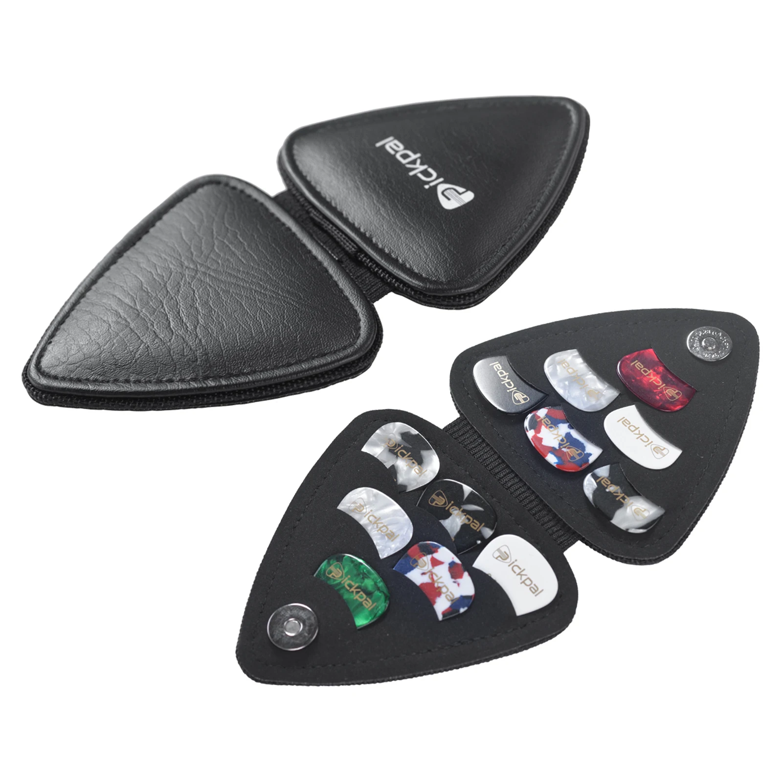 Pickpal Guitar Picks Holder Case For Acoustic Electric Guitar Includes ...