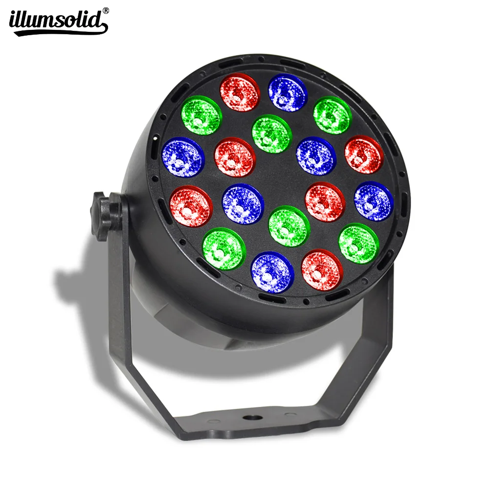 Led-Par-Light-18X3W-RGB-DJ-Par-Light-Ultraviolet-Wash-Disco-Light-Mini ...