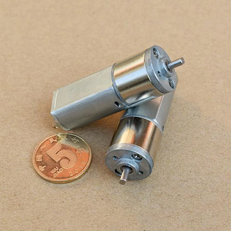 DC 3V-6V 5V 58RPM Micro Mini 16mm Electric Gear Motor Metal Gearbox ...