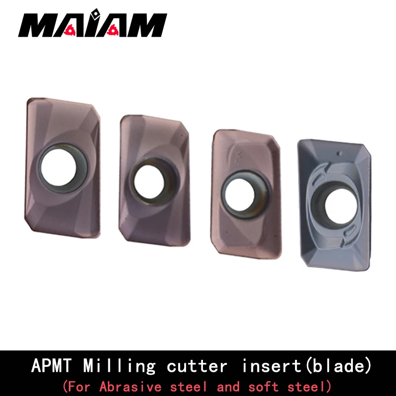 Apmt1604 Carbide Milling Insert | Insert Milling Cutter Apmt1135 - Apmt1135pder - Aliexpress