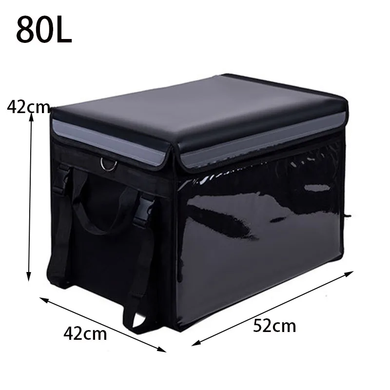 80l Extra Large Cooler Bag Car Ice Pack Insulated Thermal Lunch Fresh ...
