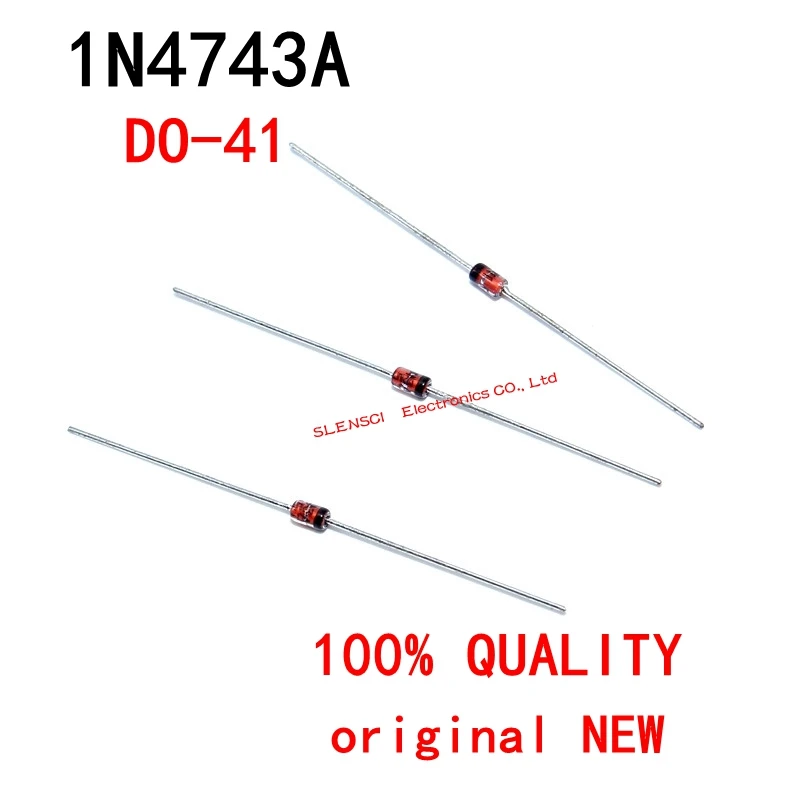 50pcs 1w Zener Diode Do-41 1n4743a 13v/1n4744a 15v/1n4745a 16v/1n4746a ...