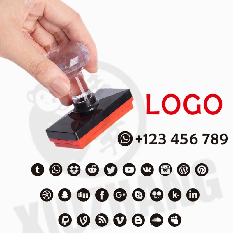 Custom Self Inking Stamps Logo | Self Inking Rubber Stamps Custom ...