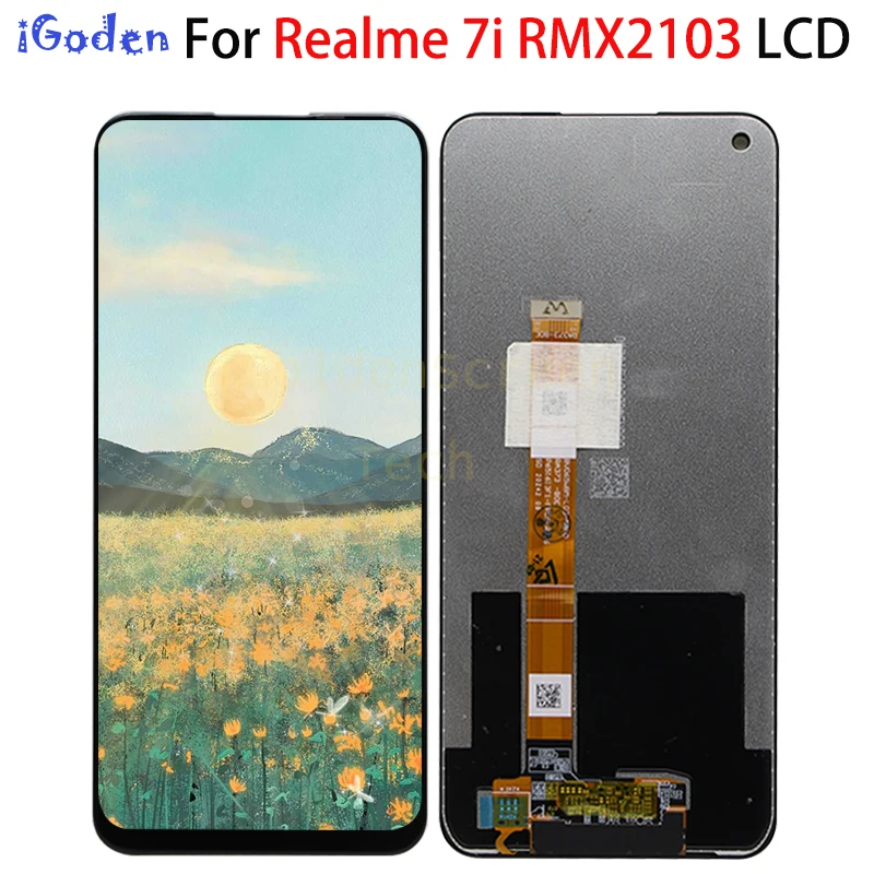 Original LCD For OPPO Realme 7i RMX2103 LCD Display Touch Screen ...