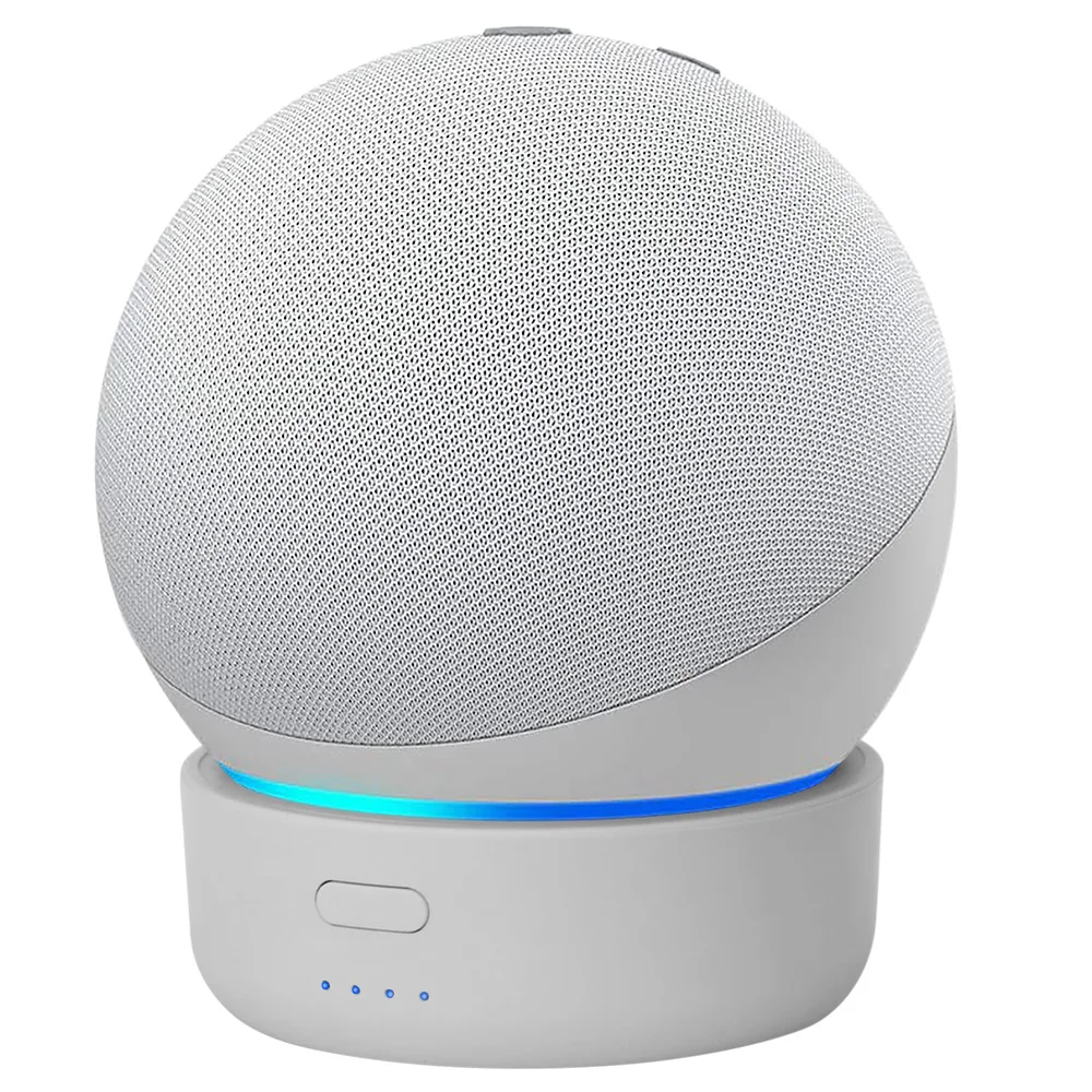 Ggmm Battery Base 5200mah For Amazon Echo Dot 4th Generation Portable ...