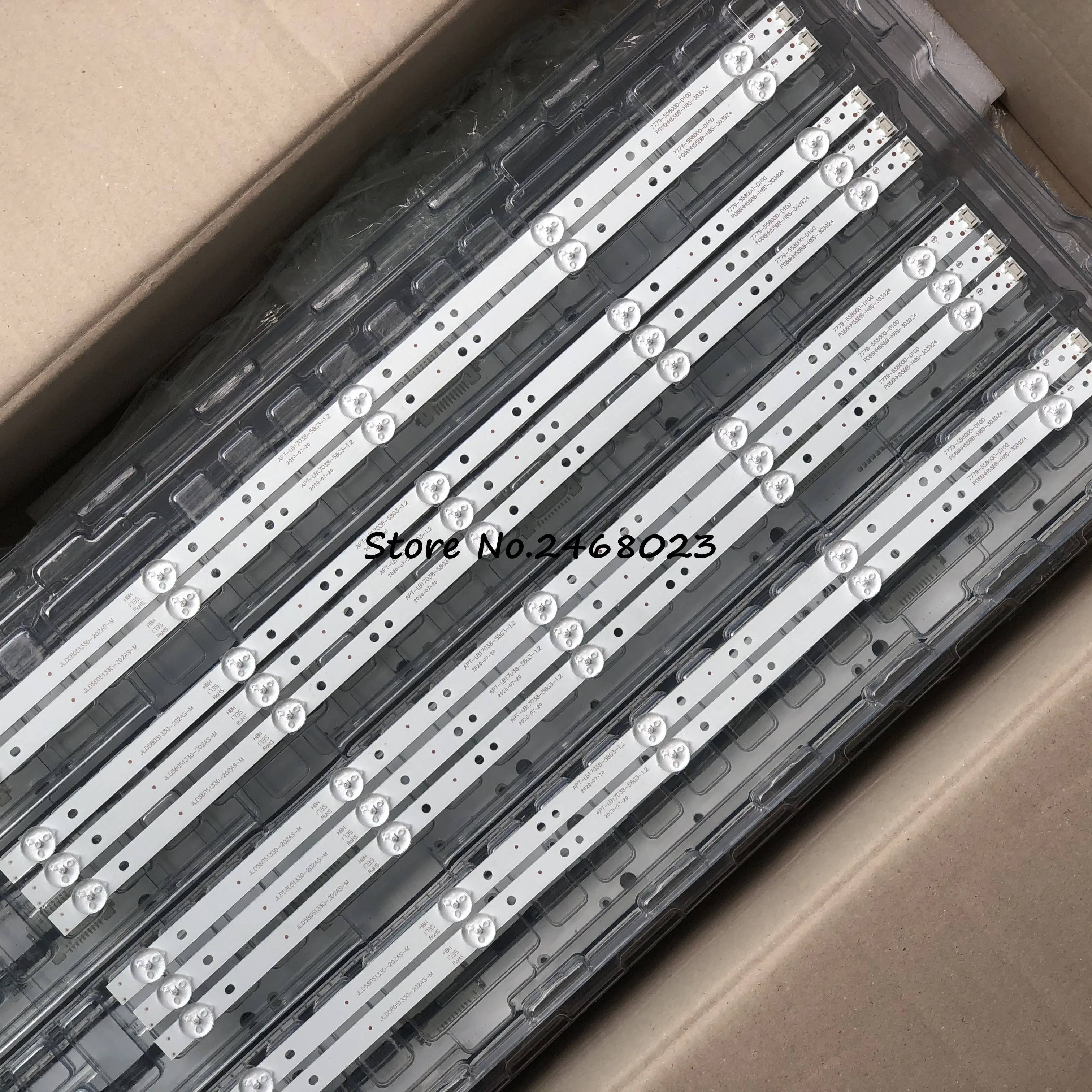 LED-Backlight-for-APT-LB17038-58G3-1-2-RDL580WY-TD0-002-V580DJ4-MD1 ...