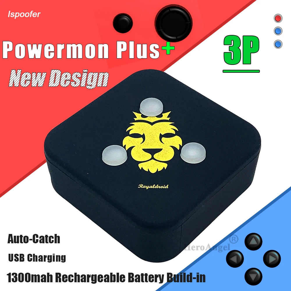 Powermon Plus Auto/Manual Catch For Nintend Powermon Go Plus Bluetooth ...