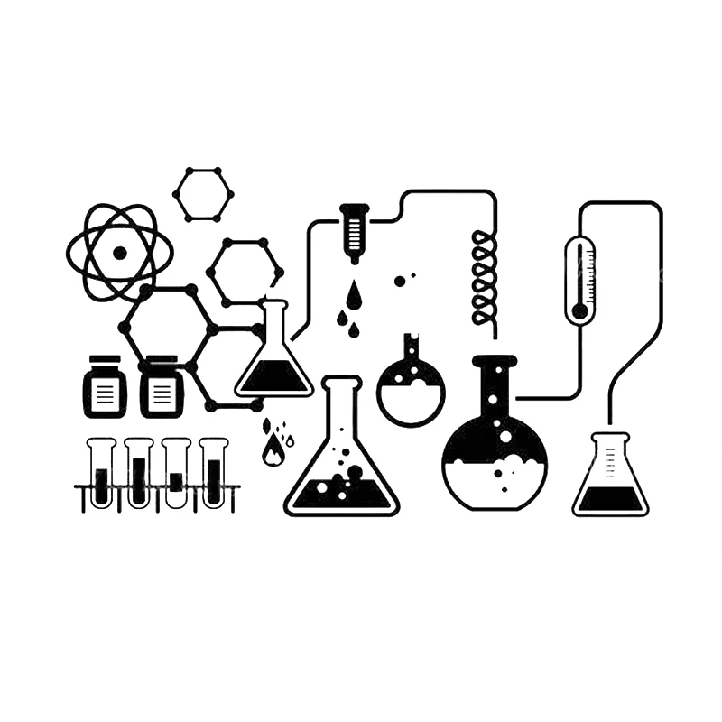 Science Black And White Clipart For Kids