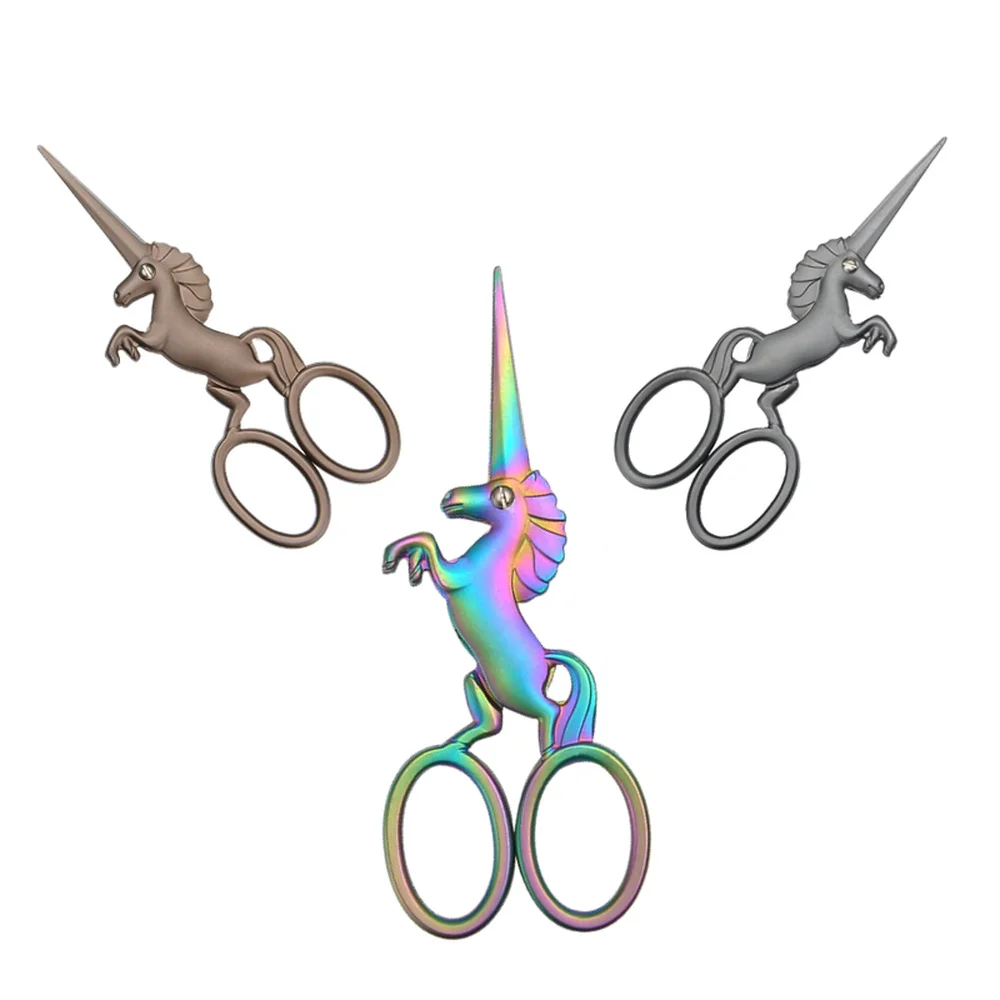Unicorn-Tailor-Embroidery-Scissor-Classic-Handicraft-Fabric-Antique ...