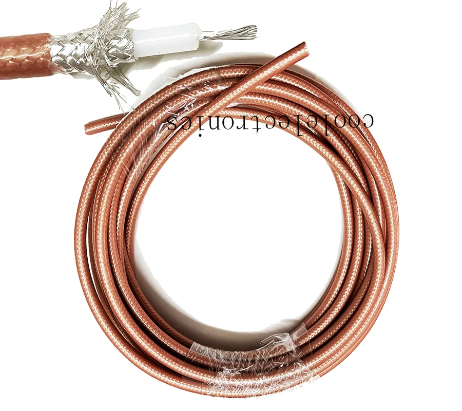 RG400 Double Shielded Copper Braid RF Coaxial cable Adapter Connector ...