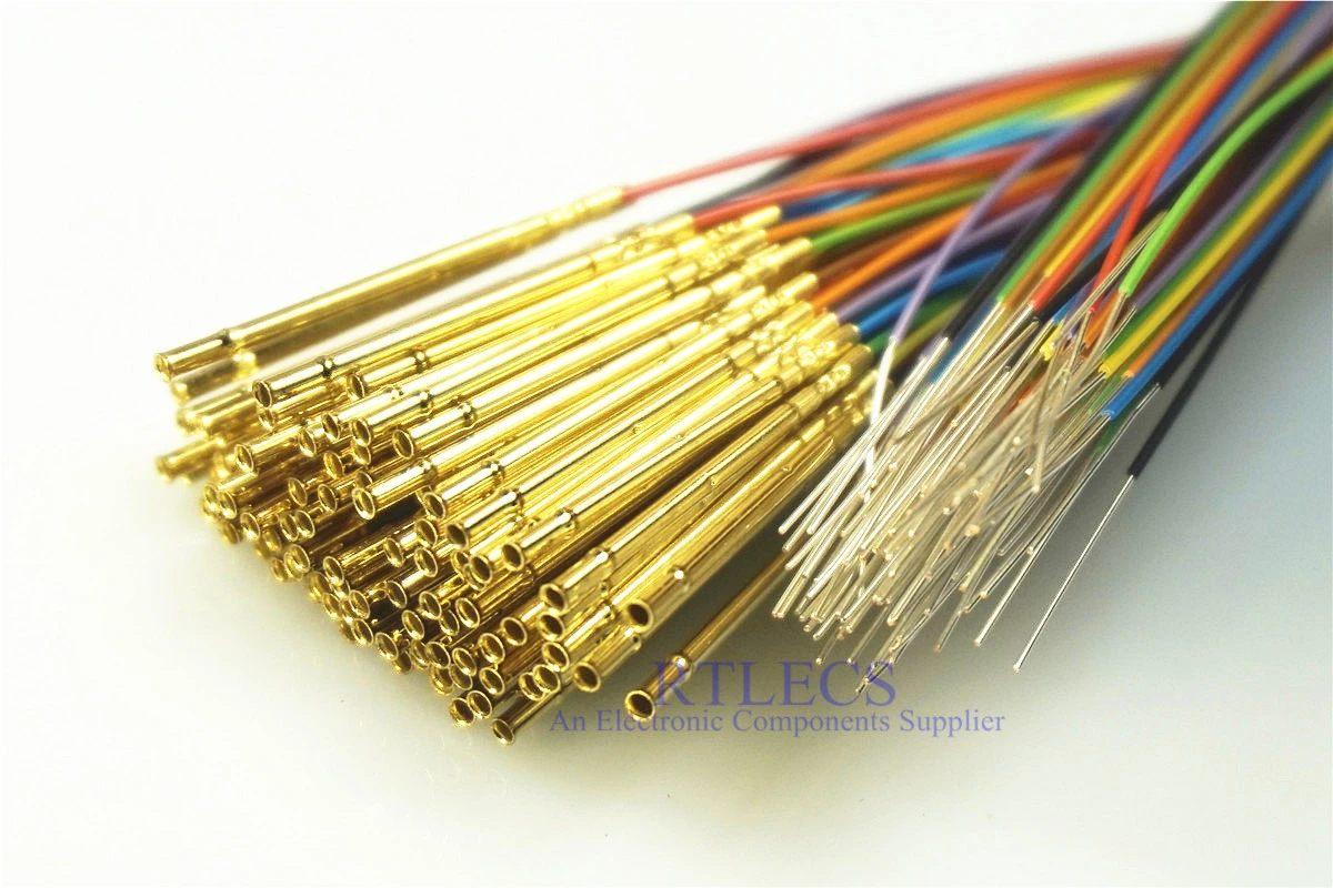100pcs/lot Socket R50-2w7 Length 17.5mm Spring Test Probes Receptacle ...